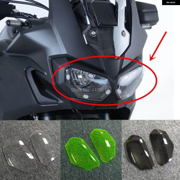 バイク ホンダ アフリカツイン CRF 1000L CRF1000 ヘッドライト レンズ アクリル スモーククリア カスタム パーツ アクセサリーItem Weight:0.3kgItem Height:10inchItem Width:1...
