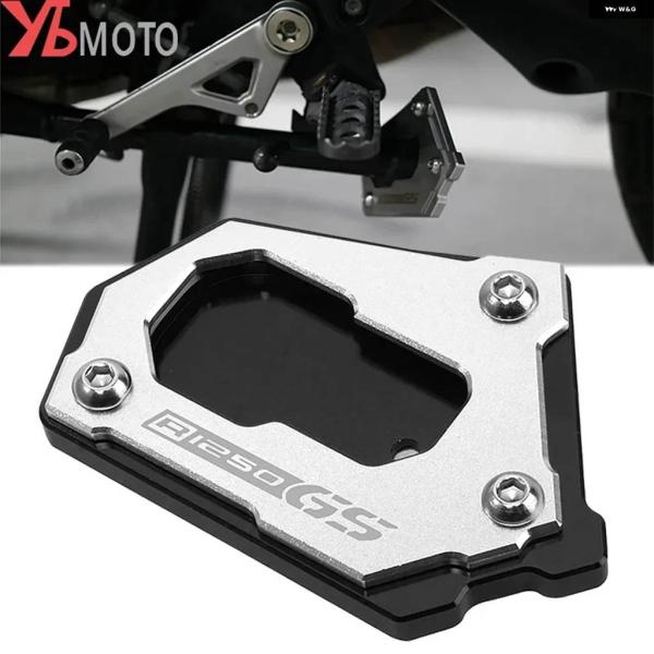 R1250GS R1200GS バイクキック スタンド サイド スタンド パッド BMW R1250 R1200GS アドベンチャー GS1250 HP カスタム パーツ アクセサリーProtective parts:Frame Prote...