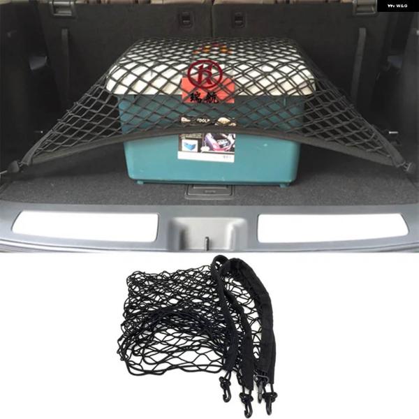 BMW E90 E91 E34 X5 G05 E46 F48 X3 G01 E39 F34 E36 車 トランク リアストレージ カーゴネットワーク ラゲッジネット 伸縮性メッシュ カスタム パーツ アクセサリーHigh-concerned...