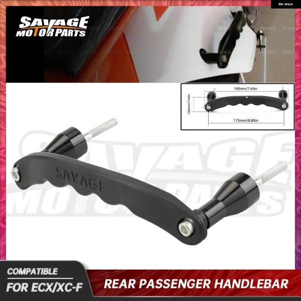 オートバイ リアグラブレール ハンドルバー EXC EXC-F XC XC-W XCF SX SXF 125 150 250 300 パッセンジャープルグラブハンドレール カスタム パーツ アクセサリーHigh-concerned chem...