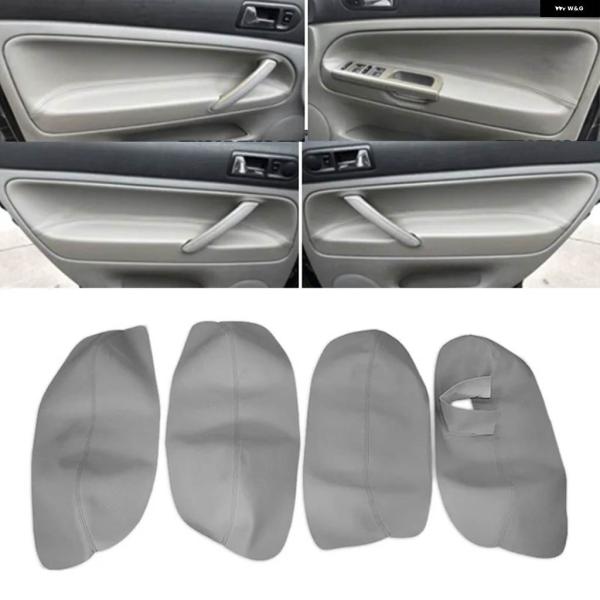 右ハンドルソフトレザードア パネル カバー VW パサート B5 1998 - 01 - 2005 車用ドア アームレスト パネル カバー トリム カスタム パーツ アクセサリーHigh-concerned chemical:NoneOth...