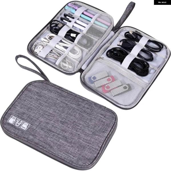 電子機器 オーガナイザー バッグ 防水 キャリーポーチ トラベルバッグ ケーブル オーガナイザー 電子機器 収納 バッグ カスタム パーツ アクセサリーHigh-concerned chemical:NoneFeature:OtherFun...