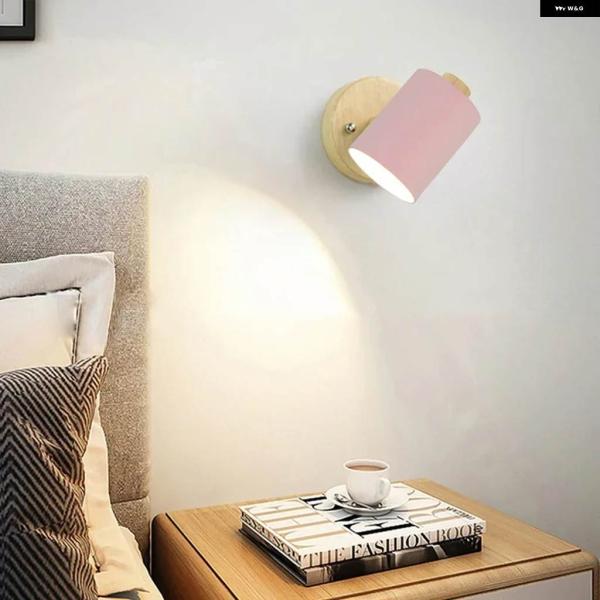モダンなLED寝室ヘッドボードルームデコレーションウォールランプシンプルなマカロンウォールデコレーション廊下 ディスプレイ ウィンドウランプ カスタム パーツ アクセサリーLuminous Flux:249-2000High-concern...