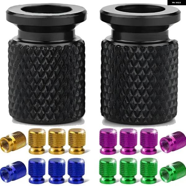 車用ホイールタイヤ バルブ キャップ タイヤステムカバー エアダスト 防水 アメリカン スタイル バルブ 12MM オートバイ カスタム パーツ アクセサリーHigh-concerned chemical:NoneOrigin:Mainla...