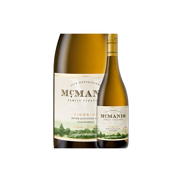 McMANIS Family Vineyards VIOGNIER River Junction 750ml マックマニス リヴァージャンクション白ワイン スクリューキャップ