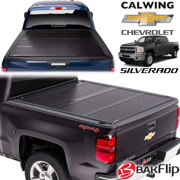 シルバラード '07y-'13y BAKFlip G2 トノカバー 5.8フィート トリプルフォールド ハードタイプ ブラック BAK INDUSTRIESアメリカのトラックアフターマーケットパーツで大人気のトノカバー。荷室内のほこりや汚れ...