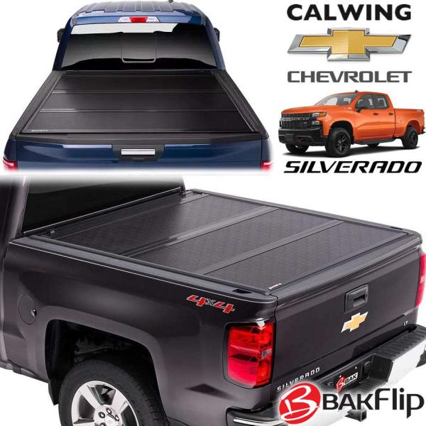 シルバラード '19y- | BAKFlip G2 トノカバー 5.8フィート トリプルフォールド ハードタイプ ブラック BAK INDUSTRIESアメリカのトラックアフターマーケットパーツで大人気のトノカバー。荷室内のほこりや汚れを防...