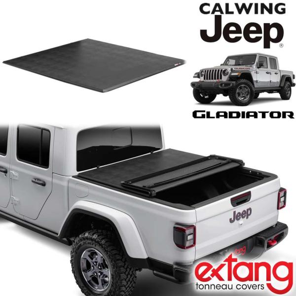 ジープ グラディエーター JT 20y- | トノカバー ソフトタイプ トリプルフォールド トレイルレールマネジメントシステム無し車 EXTANGEXTANGのベストセラーである三つ折りタイプトノカバーのご紹介です。アメリカのトラックアフタ...
