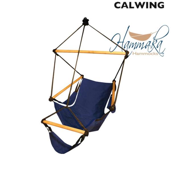 ハンモックチェア WOOD DOWELS ブルー ハンマカアメリカのハンモックメーカー「ハンマカ」で大人気のウッドハンモックチェアのご紹介です。スタイリッシュと快適さを追求！地球上で最も快適な椅子と呼ばれています。どこにでも簡単にかけられる...