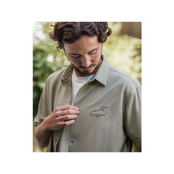 181cmのモデルが4(L)サイズを着用。『ラク、なのに上品』●上品な光沢生地●しなやかなドレープ●部屋干しでも、すぐ乾く速乾生地※着用画像と商品単体画像で色が異なる場合がございます。※商品単体画像を実物により近づけております。Mサイズ／前...