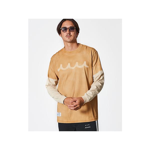 マリンブランドとのコラボコレクションMaterial5.6oz天竺程よい厚さの上質な20sコーマコットン糸を使用したコットン100％のカットソー生地。洗うことで風合いが増していきます。Spec首フライスは2本針縫製、丸胴に編み立てた身頃を使...