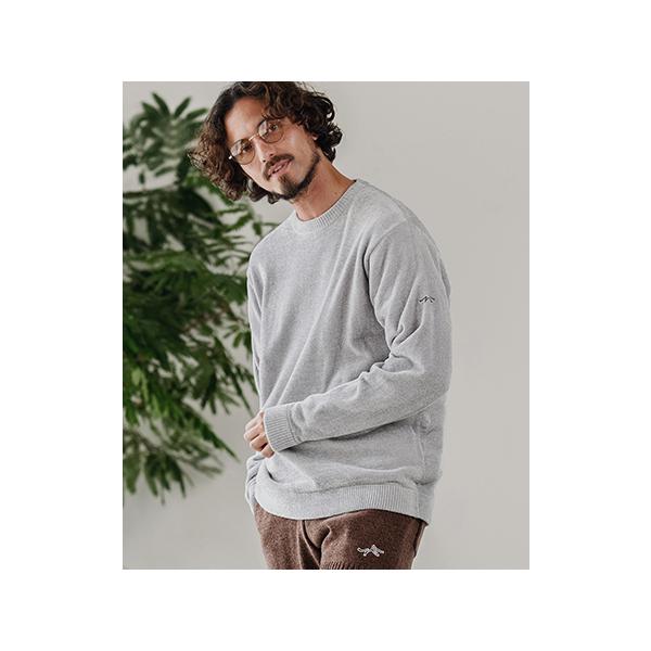 181cmのモデルが4(L)サイズを着用。ネットいらない型崩れしない夜洗濯、朝乾く最も洗濯に適したニット最洗濯が最選択【SAISENTAKUシリーズ】●洗濯機で丸洗いOK●速乾生地で、すぐ乾く●ピリングになりにくい●細糸の高密編地で肌触り◎...