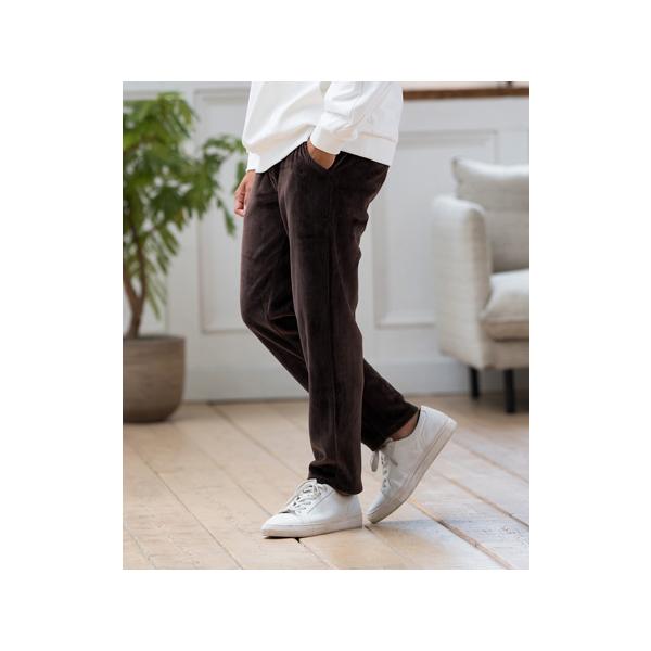 181cmのモデルが4(L)サイズを着用。・裏起毛素材で寒い日も快適・洗濯機で丸洗いOK・同シリーズで簡単コーディネート※着用画像と商品単体画像で色が異なる場合がございます。※商品単体画像を実物により近づけております。2(M)サイズ／ウエス...