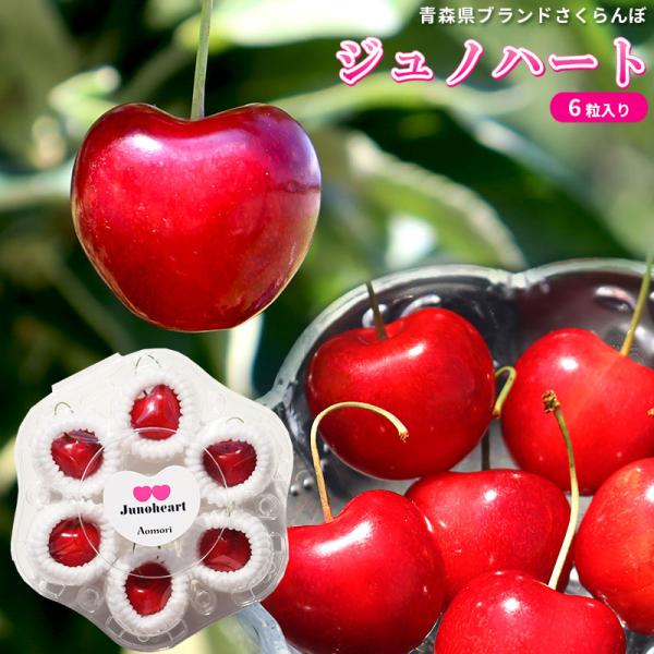 【発売日：2026年07月01日】青森ブランドさくらんぼ「ジュノハート」甘くて大きいハート形の新品種！ひとくち頬張ると、肉厚な歯ごたえと口いっぱいに豊潤な果汁が広がります。大切な人へ贈る、青森のハート。生産者：青森観光りんご園■青森県産さく...