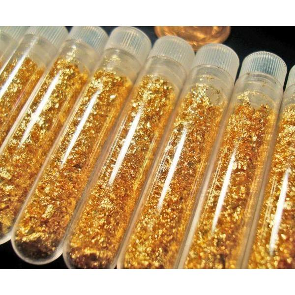 金 箔GOLD LEAF FLAKES内容量　3ml大きさ　6.3cm/本使い方自由美術、工芸、絵画、ネイルアート、貼り絵、工作など彩り、アクセントに※食用ではありません