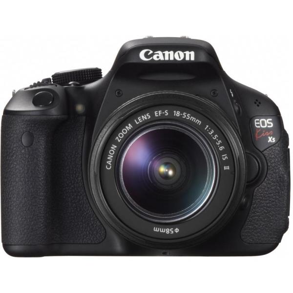 Canon デジタル一眼レフカメラ EOS Kiss X5 レンズキット EF-S18-55mm F3.5-5.6 IS II付属 KISSX5-1855IS2LK[インターフェース]USB2.0 [記録媒体]SD/SDHC/SDXC[有効...
