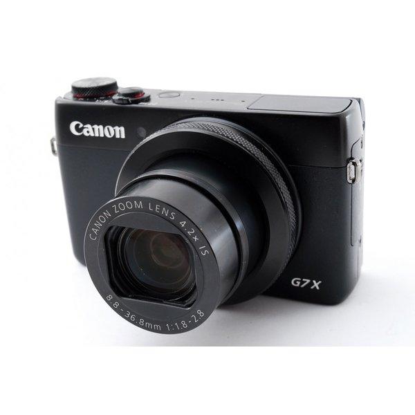 キヤノン Canon PowerShot G7 X パワーショット ブラック 美品 キヤノン Canon PowerShot G7 X パワーショット ブラック 美品