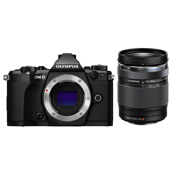 OLYMPUS ミラーレス一眼 OM-D E-M5 MarkII 14-150mm IIレンズキットブラック E-M5 MarkII 14-150mm IILK BLK E-M5MarkII1415IILKBK有効画素数:1605万画素撮像...