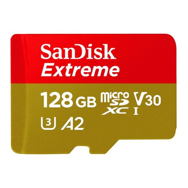 【主な仕様】容量：128GBSDカード種類：microSDXCカードSDスピードクラス：Class10ビデオスピードクラス：V30最大転送速度：190MB/S最大書込速度：90MB/SUHSバスインターフェース：UHS-IUHSスピードクラ...