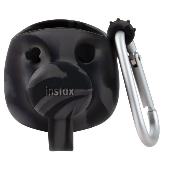【発売日：2023年10月05日】INSTAX Pal専用のカラビナ付きシリコンケースです。対応機種：INSTAX Palサイズ（約）：40mm×40.5mm×40mm（カラビナ除く）重量（約）：12.2g〜12.8g