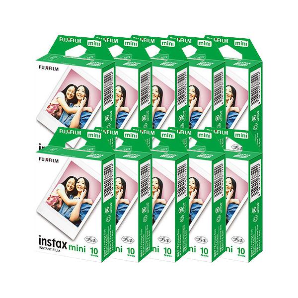 ■チェキ用フィルム1パック（10枚入り）×10個セット■フィルムサイズ：86×54mm■画面サイズ：62×46mm※パッケージデザインは写真と異なる場合がございます。
