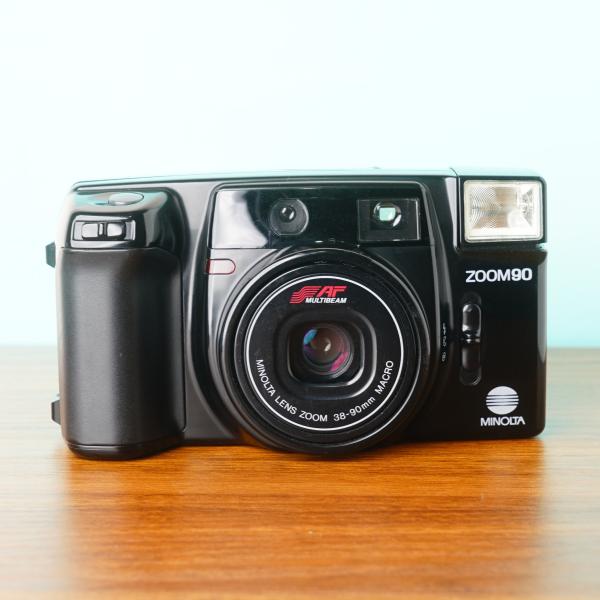 #フィルムカメラ #minolta #ミノルタ #MACZOOM90 #コンパクトカメラ #オートフォーカス #レトロカメラ #完動品 #整備済 #エモい