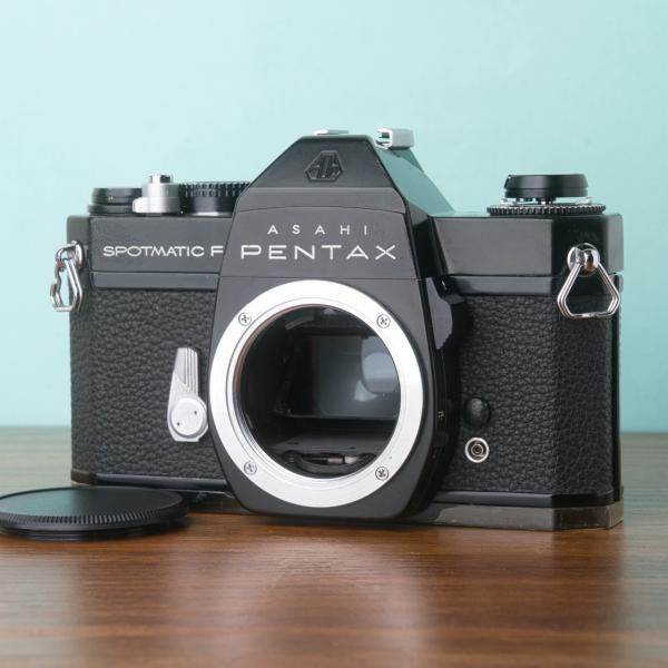【整備済/完動品】PENTAX SPF ブラックボディ 動作快調 露出計動作 モルト新品交換 プリズム微細線あるもファインダー極めてクリア 艶有美品 ボディキャップ付 #SPF_BK_OKペンタックスのM42マウント名機「SPF」人気のブラ...