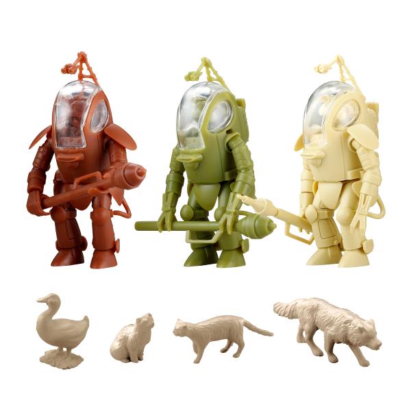 シュトラール軍のP.K.A.が、動物たちと一緒に1/35スケールでラインナップ！人気を博した35ガチャーネンシリーズから装い新たに再登場！瞬く間に売り切れとなったカプセルキットシリーズ「35ガチャーネン」にラインナップされていた人気機種の再...
