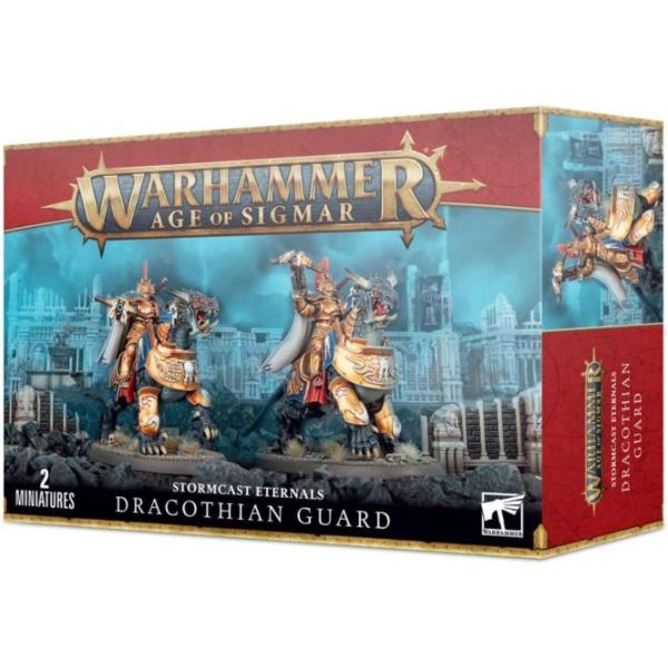 このキットでは、ドラコスに騎乗した、2体のドラコシアンガードを組み立てることができます。また、このキットで以下のドラコシアンガードのバリエーションを作ることができます。- ストームストライク・グレイブとシグマライト・シールドで武装したフルミ...