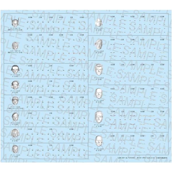 Combat preparation complete. Start your engines.多くの要望にお応えして「素顔タイプのガバナー」に対応したアイデカールが登場。これでもう自分で瞳の塗装をする必要はありません。欲しいけど塗装は難し...