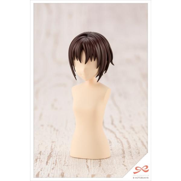 創彩少女庭園のカスタマイズオプションとしてキャラクターのヘアスタイルをアレンジするウィッグパーツが登場。ボーイッシュなヘアスタイルでキャラクターのイメージを一新することができますよ♪▼こだわりポイント【2タイプのヘアカラー】塗装がしやすいホ...