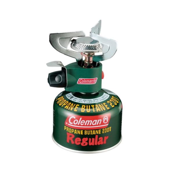 ●火力：最高時約2，500kcal/h（レギュラーガス）●燃焼時間：約1?2時間（230g缶使用時）●使用時サイズ：約11×9.5×9.5（h）cm●収納時サイズ：約10×5.5×9.5（h）cm●重量：約200g●機能：点火装置●付属品：...