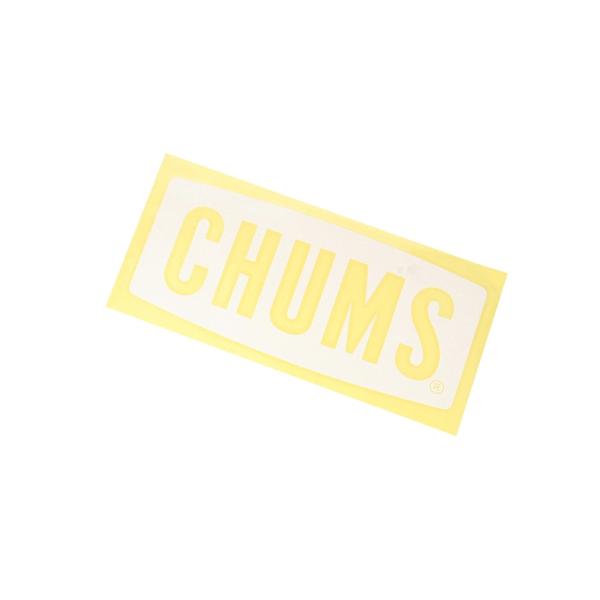 CHUMSロゴのカッティングシートが登場！    おなじみ、CHUMS(チャムス)ボートロゴのカッティングシート(Lサイズ)です。透明シートごとステッカーを台紙から剥がし、お好みの位置に貼って、指で擦りつけて圧着させるだけ。クーラーボックス...