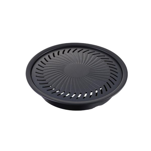 ジュニアカセットこんろで使う、専用の焼肉プレート■プレート表面がフッ素コートなので、焦げ付きやこびりつきが少なく、お手入れも簡単!■少人数の使用に便利なジュニアサイズ■プレートの持ち上げに便利な取っ手付き■小型こんろも通常サイズのこんろにも...