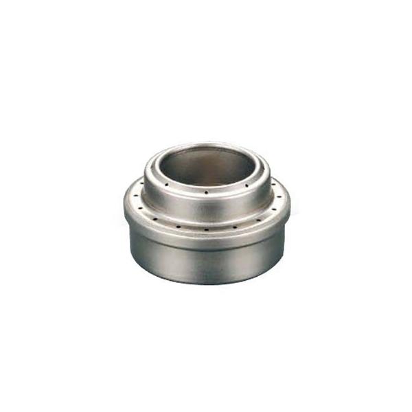 燃料のアルコールは入手が簡単という点も大きな魅力中央だけではなく、側面からも炎が出る仕組みになっておりストーブの内側には30mlと60mlの目盛付き。30mlのアルコールで約5分間燃焼し、およそ400mlのお湯を沸かす事が出来る。サイズ：外...