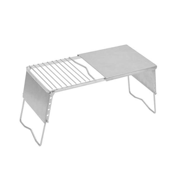 大人気のアジャスタブルグリルにロングサイズが登場！バーナーを2台並べて使えます。5段階で高さを調節できる機能はそのままに、 取り外せるプレートもついてさらに便利になりました。サイズ    〔使用時〕約幅450×奥行180×高さ115/130...