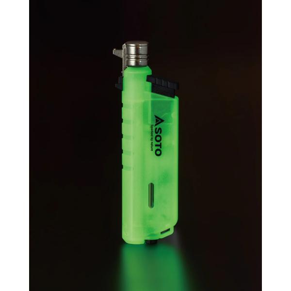 人気のスライドガストーチに、待望の蓄光モデルが数量限定で登場。火口がのびる小型耐風バーナー。使用時は伸ばして安全に、収納は縮めてコンパクトに。燃料は充てん式で経済的なカセットガスやライターガスなどを使用できます。新しいスライドガストーチST...