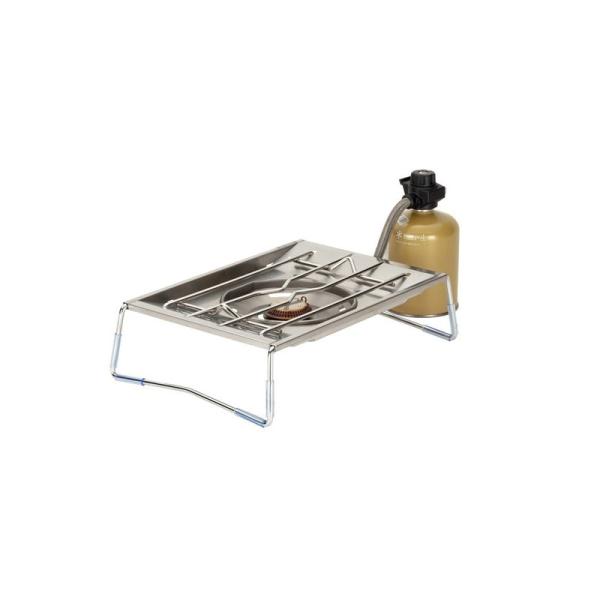 アイアングリルテーブルにセットできる1ユニットサイズのバーナー【特徴】テーブルの天板に対しフラットにはまるので、テーブルの上を有効に使えます。そのまま使うことも可能汁受け部分の材質をステンレスに変更清掃しやすく分解可能【仕様】○サイズ:27...