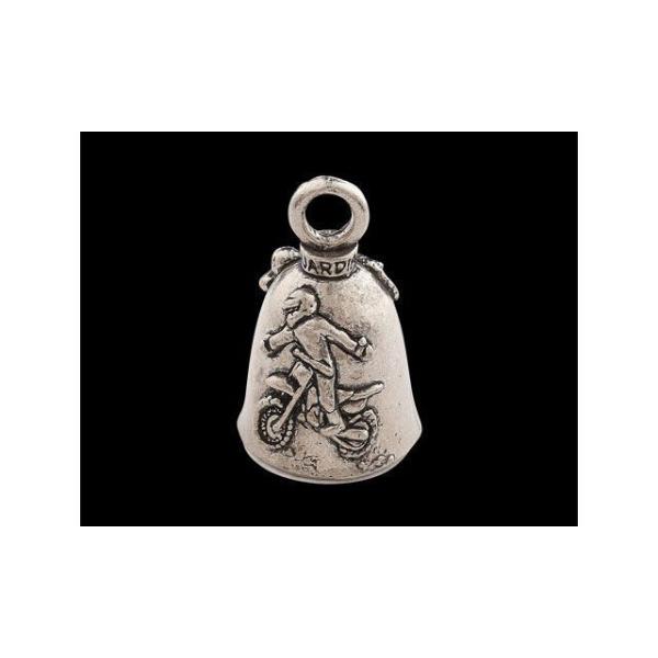 ●メーカー名：ガーディアンベル / Guardian Bell●商品名：Dirt Bike Tricksメーカー品番：・016278クローム合金ベル本体 縦：約40mm 直径：約25mmベル本体×1個 ポーチ×1個『バイカーベル』とも呼ばれ...