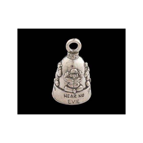 ●メーカー名：ガーディアンベル / Guardian Bell●商品名：Hear no Evilメーカー品番：・016308クローム合金ベル本体 縦：約40mm 直径：約25mmベル本体×1個 ポーチ×1個『バイカーベル』とも呼ばれ、アメリ...