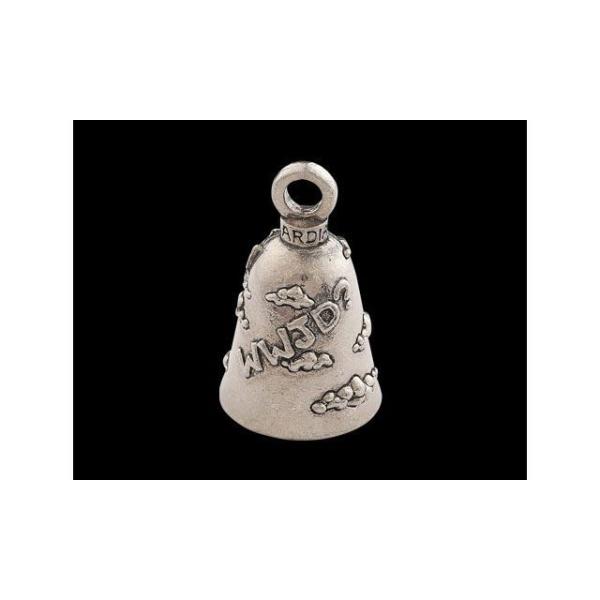 ●メーカー名：ガーディアンベル / Guardian Bell●商品名：What Would Jesus Doメーカー品番：・016394クローム合金ベル本体 縦：約40mm 直径：約25mmベル本体×1個 ポーチ×1個『バイカーベル』とも...