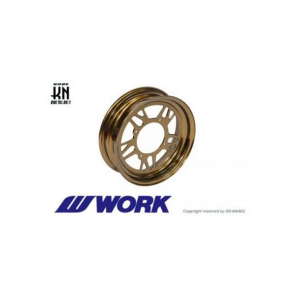 ●メーカー名：KN企画 / kn926(ケイエヌキカク)●商品名：WORK Gee9s コラボレーションホイール【ブロンズ】12inch/3.5J【タイプGS】メーカー品番：KN-W1235BR-GSJANコード：4580630299884