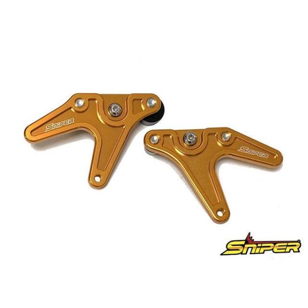 ●メーカー名：スナイパー / SNIPER●商品名：YZF-R25/YZF-R3 MT-25/MT-03 レーシングスタンドフック 金メーカー品番：SP0113GDJANコード：4589993473337MT-03MT-25YZF-R25Y...