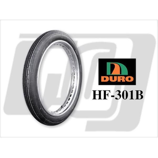 ●メーカー名：デューロ / DURO●商品名：【DURO CLASSIC】HF-301B 3.25×21インチ DUROタイヤメーカー品番：1100-3006汎用 3.25×21インチシンプルな縦溝パターンを採用した21インチタイヤはチョッ...