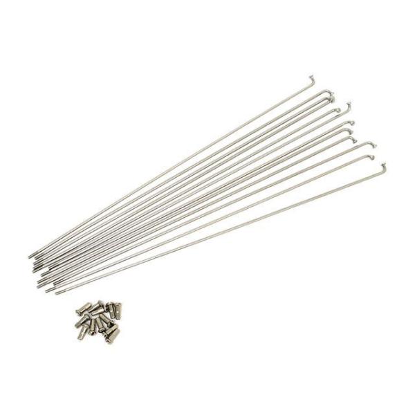 ●メーカー名：GRK（自転車） / GRK(ジーアールケー)●商品名：12×288 ＃12ステンレススポーク（12本）真鍮ニップル付メーカー品番：＃12＊288-STNJANコード：4510676721094スポーク（＃12）：ステンレスニ...