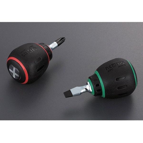 ●メーカー名：ネプロス / nepros●商品名：ND1PS-2 ネプロス・樹脂柄スタッビドライバ（クロス）メーカー品番：ND1PS-2JANコード：498943383014860gタイプ：クロスNo.2／d（mm）：6.3／D（mm）：3...