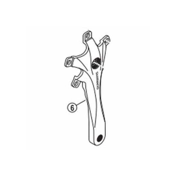 ●メーカー名：シマノ（自転車） / SHIMANO(シマノ)●商品名：Y1MY05010 右クランク 170mm（ブラック）メーカー品番：Y1MY05010JANコード：4524667956556