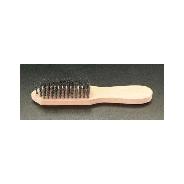 ●メーカー名：エスコ / ESCO●商品名：230mm ワイヤーブラシ（波線・5列）メーカー品番：EA109B-81JANコード：4518340135758備考■毛丈…20mm■行数…5行■ブラシサイズ…32×100mm■線径…0.3mm■...