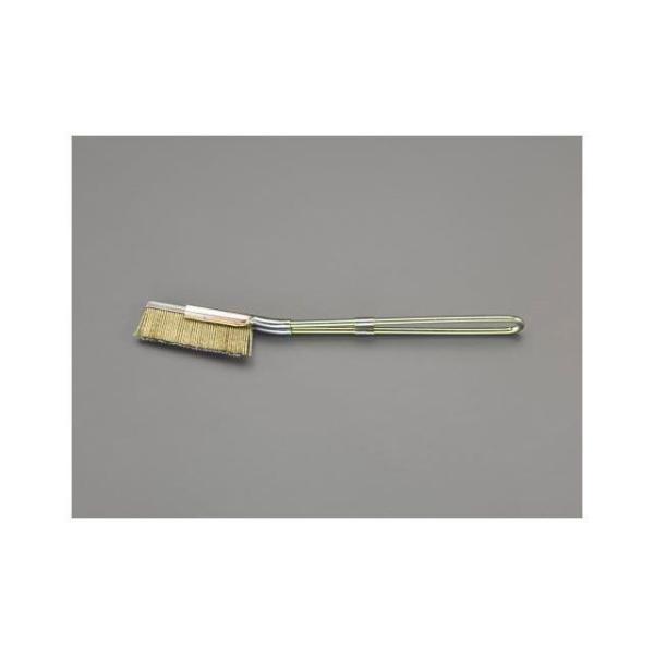 ●メーカー名：エスコ / ESCO●商品名：210mm ブラシ（スチール製/直/20本）真鍮コーティングメーカー品番：EA109GF-1BJANコード：4548745830446備考■先端を捻っており、耐久性に優れています。■ブラシ材質…ス...