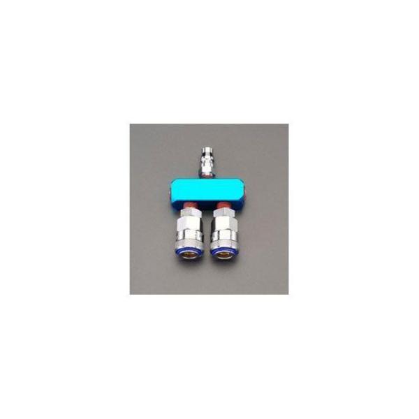 ●メーカー名：エスコ / ESCO●商品名：2連 エアーカップリング（ワンプッシュ型）メーカー品番：EA140DK-2DJANコード：4550061208984備考■型…20型■使用圧力…1.5MPa■材質…合金■連数…2連■サイズ…65（...